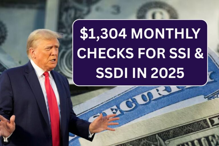 $1,304 Monthly Checks For SSI & SSDI In 2025, Check Payment Dates