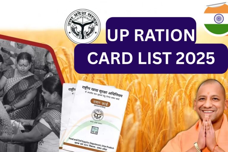 UP Ration Card List 2025 - Fcs.up.gov.in Ration Card Status Check